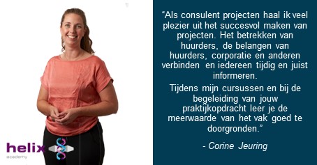 Docent Corine Jeuring | Helix Academy Vastgoed en Wonen